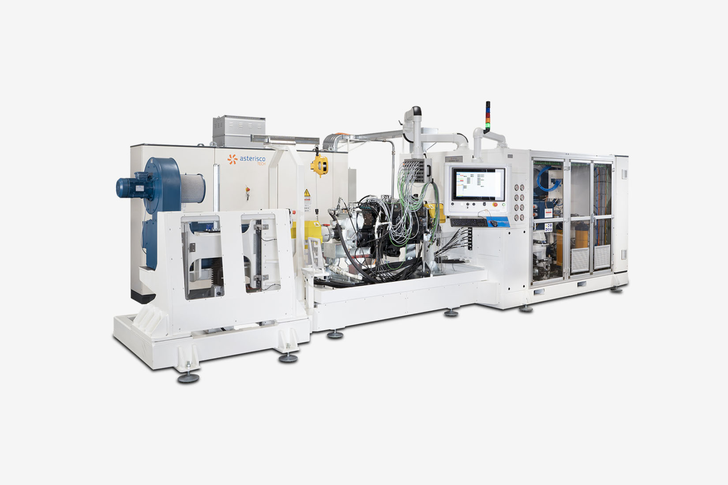 Gearbox test stand for agricultural tractors – Asterisco Tech